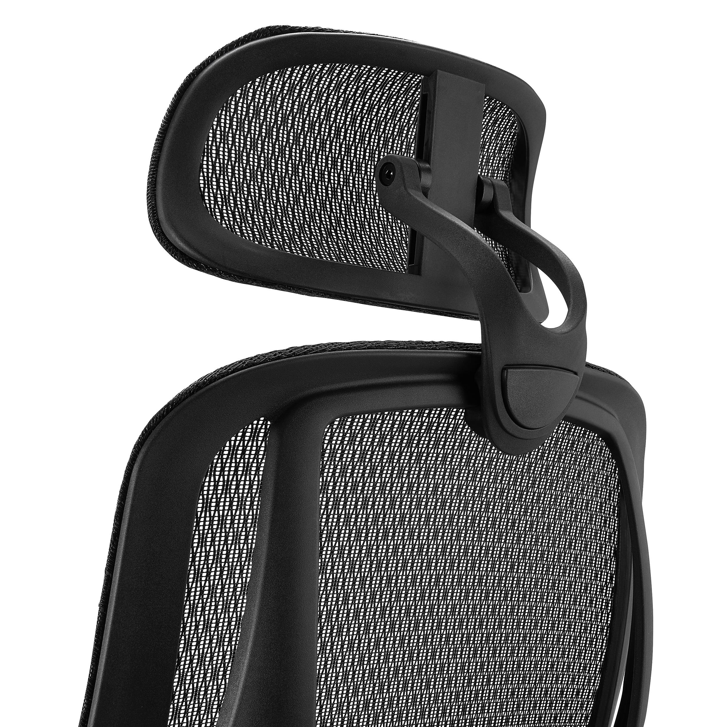 Cadeira Ergonómica NOVA, Encosto Alto, Malha Respirável, Preto ... Cadeira Ergonómica NOVA, Encosto Alto, Malha Respirável, Preto ...